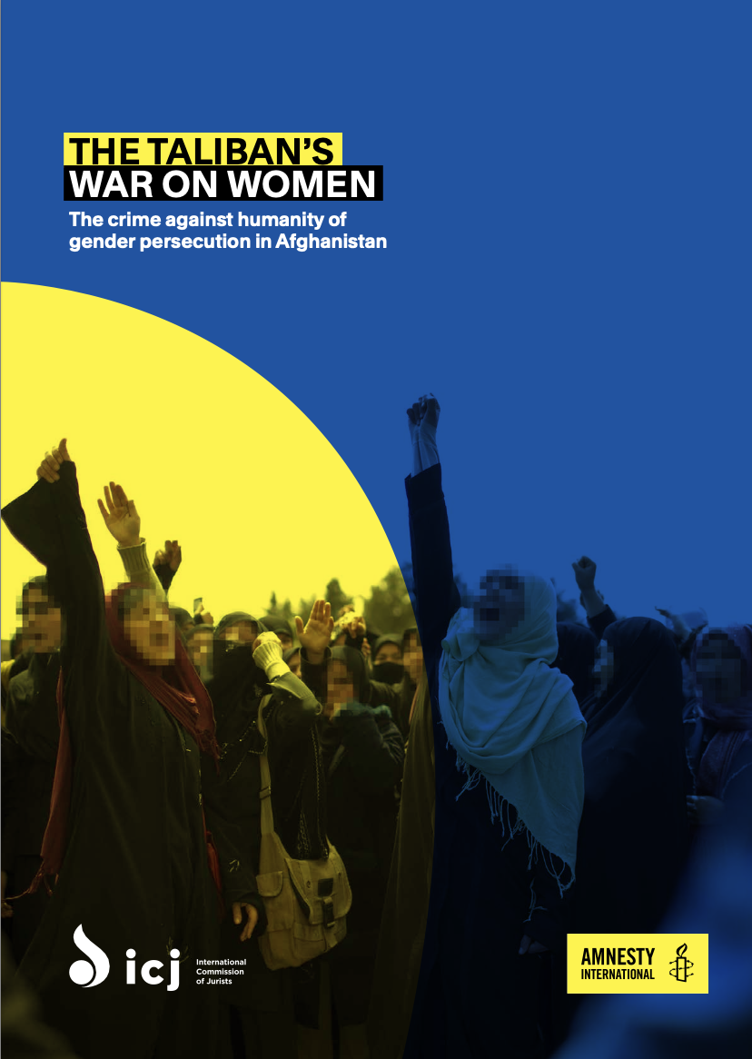 Afghanistan Talibans Treatment Of Women And Girls Is Crime Against